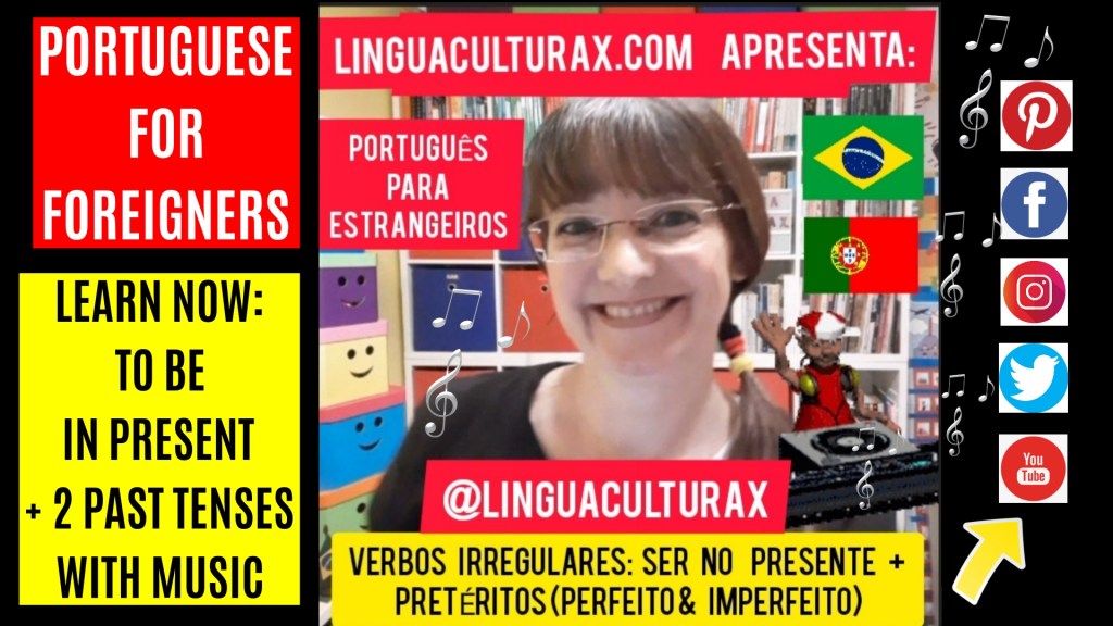 COMO CONJUGAR O VERBO: SER no Presente & em 2 Passados (VERB ...